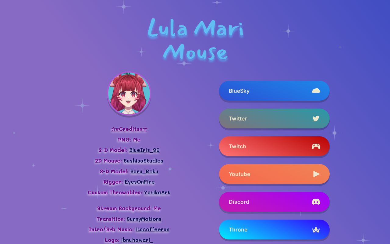 Lula's Mouse Card